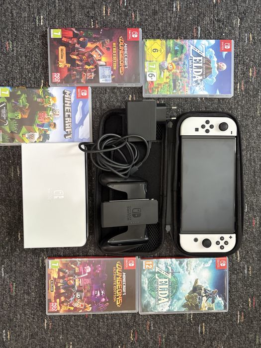 Nintendo switch oled full box Cluj-Napoca • OLX.ro