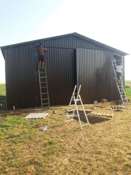 Vand hale metalice si ferme metalice din profile ipe 200 10x20 ...