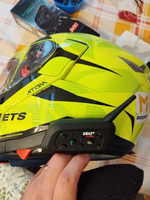 Intercom EJEAS V6 pro plus (+) set casca bluetooth moto Popesti ...