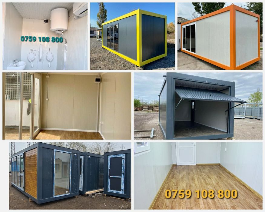 Container modular containere vitrina birou magazin fast-food cadre ...