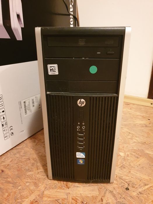 Calculator complet Desktop HP Compaq + Monitor LG + tastatura si mouse ...