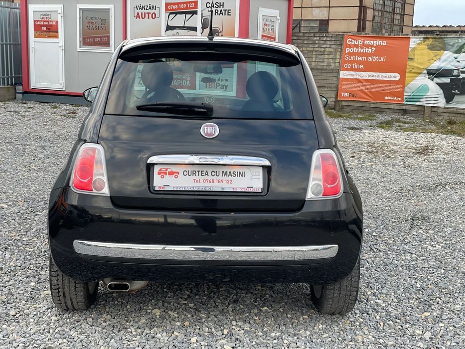 Fiat 500 *af.2009*clima*2 randuri de roti*km:152.100*1.3 benzina*70 cp! Hunedoara • OLX.ro
