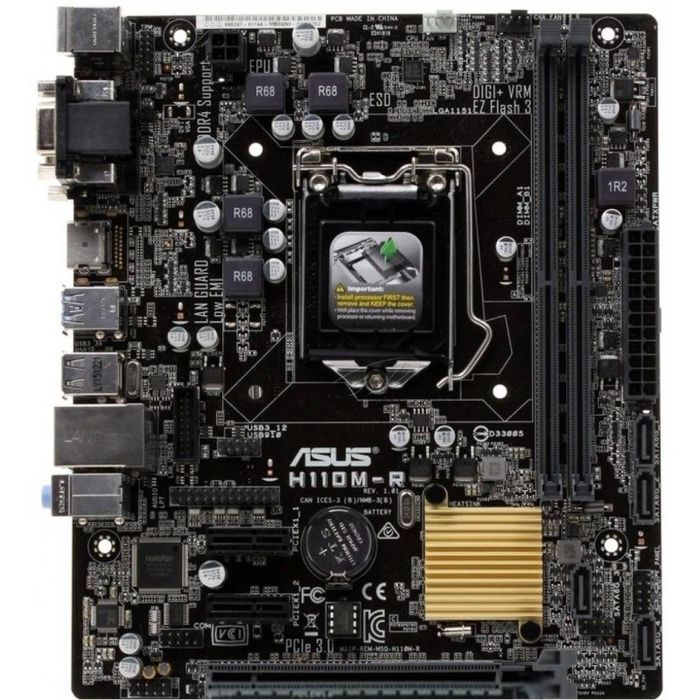 Placa de baza ASUS H110M-R, 1151, Intel H110, 4x SATA III, 2x DDR4, Bucuresti Sectorul 6 • OLX.ro
