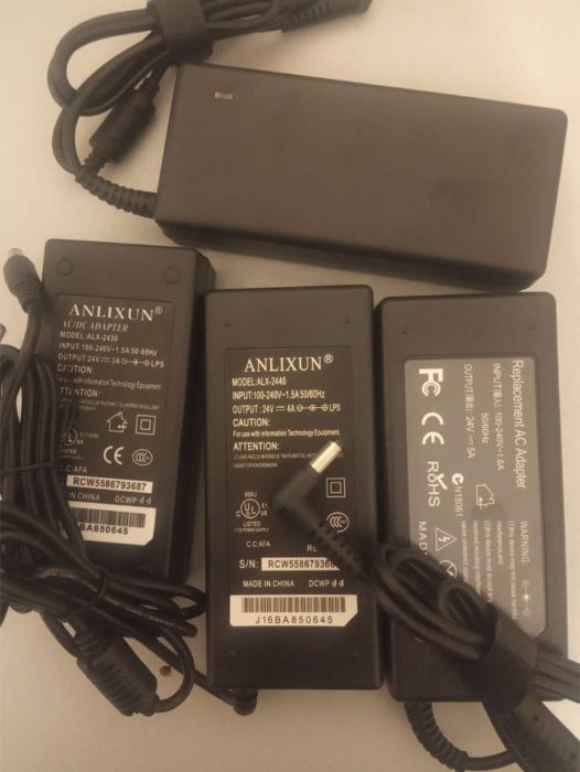 AC/DC Adaptor источник питания 5V 5A и 24V 5A (5 и 24 вольта 5 ампера ...