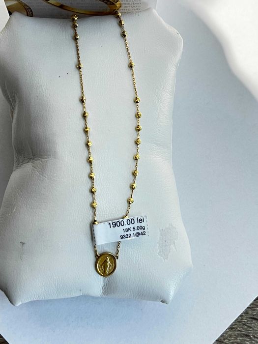 (AG42) Lant aur 18k 5g b9332.1 Roman • OLX.ro