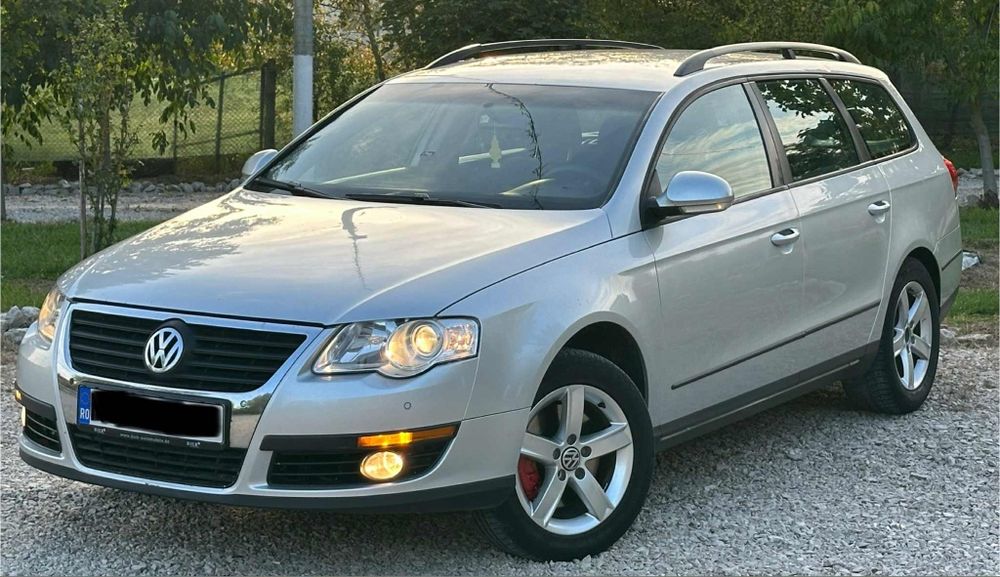 Vw Passat B6 2.0 TDI 140 Cai BMP Automat DSG An 2007 Inpecabil Alba ...