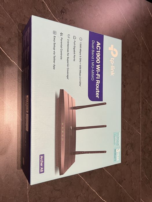 Чисто нов! Рутер TP Link Archer A9 AC1900 гр. София Люлин - център • OLX.bg