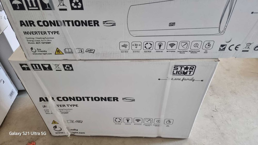 МЕГА ПРОМО Инверторен климатик Star-Light ACT-09WIFI 9000 BTU, WiFi гр ...