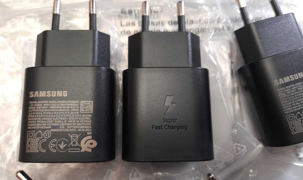 Incarcator Samsung original 25w super fast charge Usb Type C ,noi ...