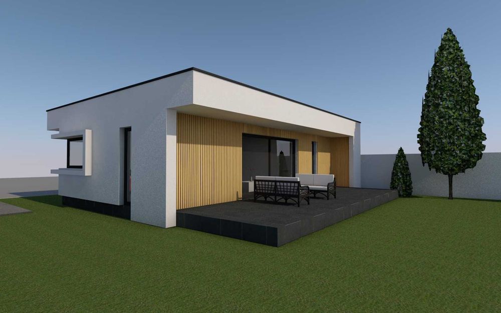 Casa modulara 80mp - Kit panouri SIP Timisoara • OLX.ro