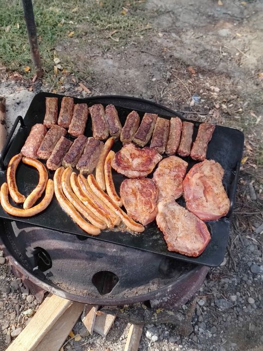 Plita din tabla groasa /grătar/ disc fonta Vorovesti • OLX.ro