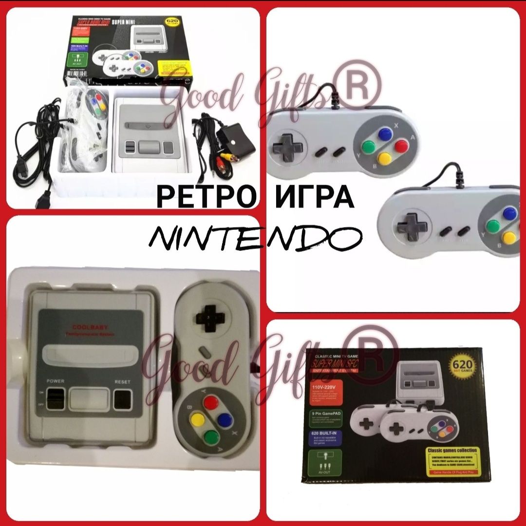 Ретро игра Нинтендо Nintendo вградени игри Super Mario Супер Марио гр ...