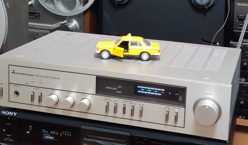 Amplificator Statie Audio Stereo Vintage Mitsubihi DA U540(made Japan ...