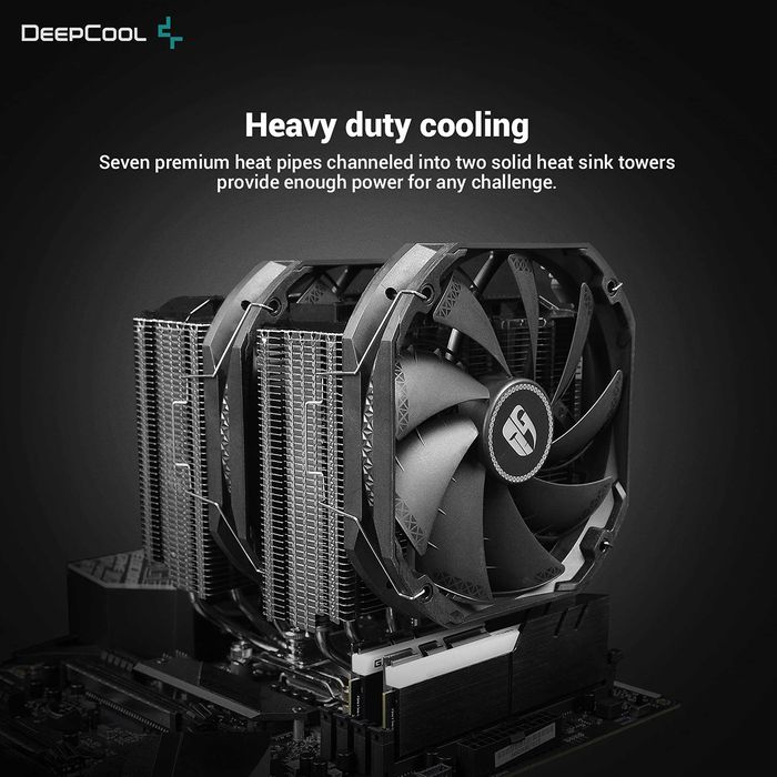 Охладител DeepCool охладител CPU Cooler ASSASSIN III - Intel , AMD гр ...