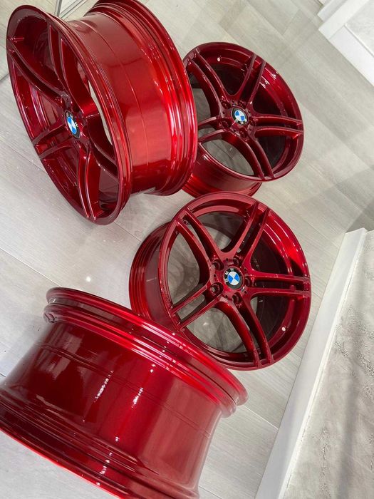 Jante Bmw style 313 M Originale Bmw seria 3 E90 E91 E92 E93 Candy Red ...