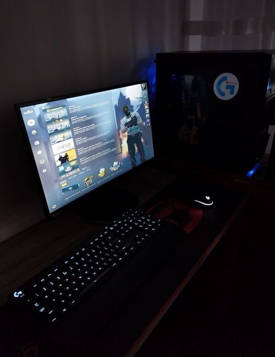 Vand PC Gaming + Periferice Tecuci • OLX.ro