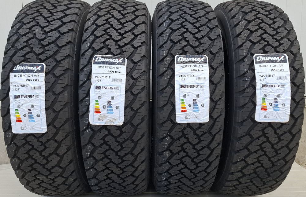 245/75 R17, 112T, GRIPMAX Inception A/T, Anvelope All Terrain M+S Bacau • OLX.ro