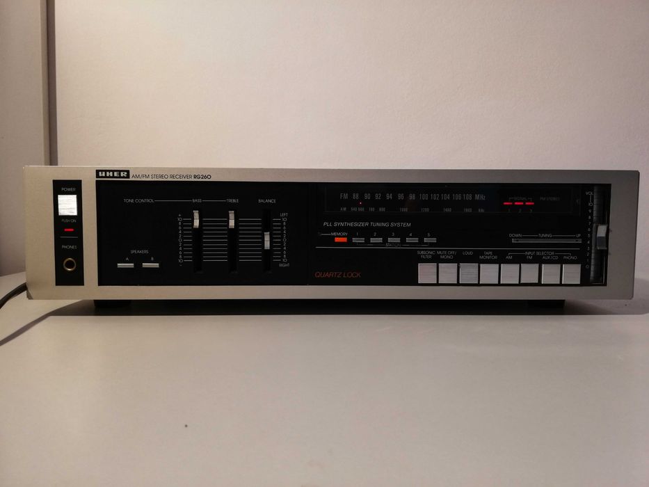 Amplificator/Tuner UHER RG260 - Vintage/stare Perfecta/made in RFG ...