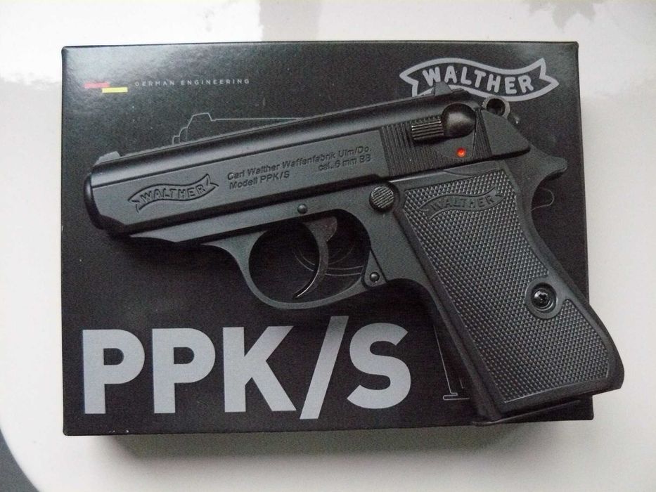 Pistol Airsoft WALTHER PPK/S Spring/Arc, Nou Produs Umarex Cu Licenta ...