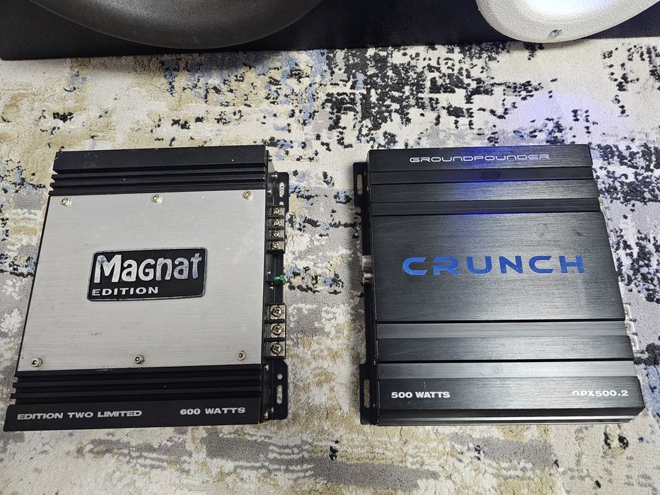 Statie amplificator auto Magnat & Crunch Iasi • OLX.ro