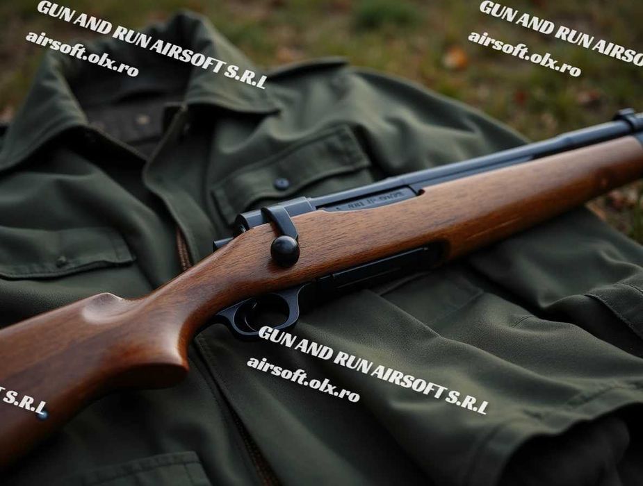 PUSCA SNIPER FULL METAL VSR10!! + Luneta Optica Inclusa ~ Arc Puternic ...