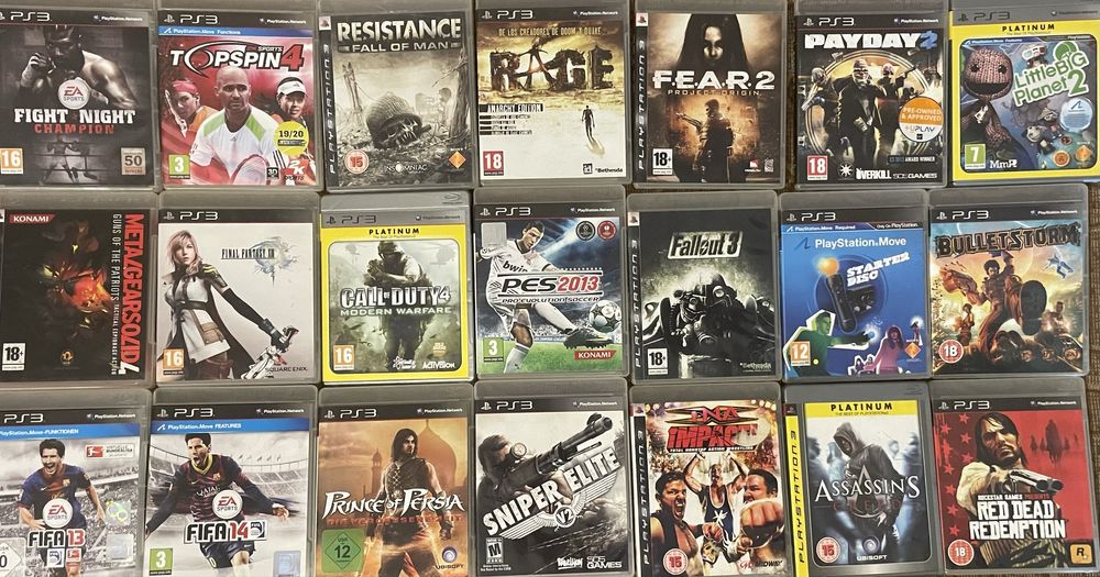 Consola SONY PS3 SUPER SLIM ultima editie fabricata 3 jocuri Baia Mare ...