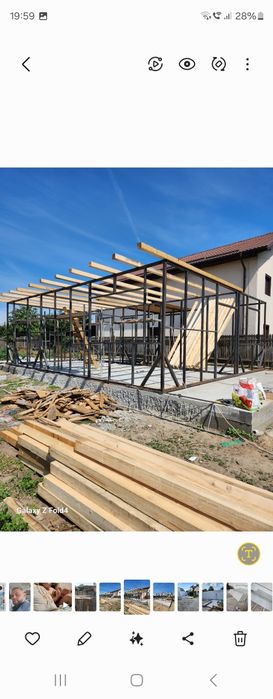 Construim case modulare / Structura metalica Nicolae Balcescu • OLX.ro