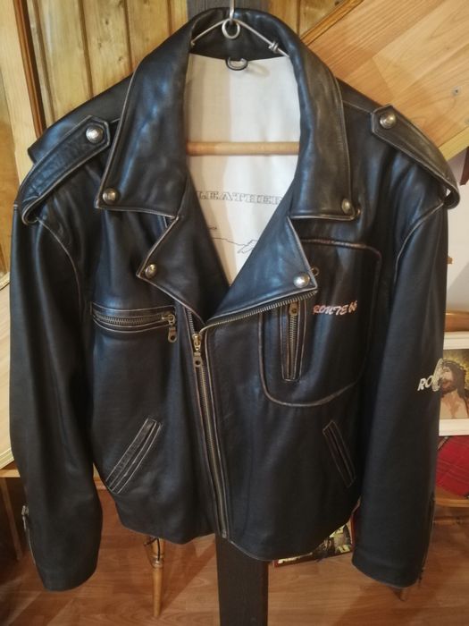 Geaca Vintage Route 66 Indian Skull(editie limitat)Rocker/Moto/Biker ...