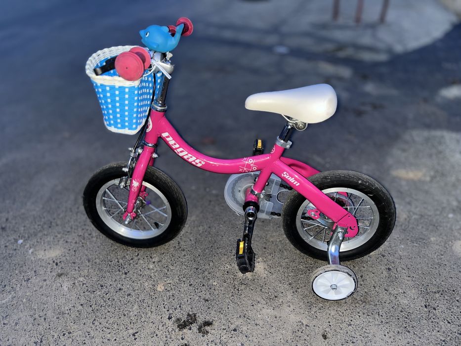 Bicicleta pegas soim copii roti 12 “ + roti ajutatoare perfecta stare ...