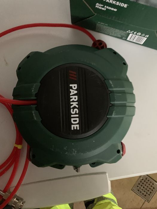 Rola Furtun Aer compresor Tambur Parkside Sighisoara • OLX.ro