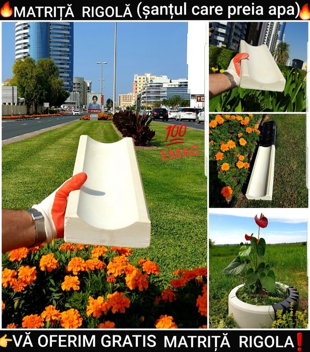 MATRITE PAVAJ GAZON gradina forme pavele unelte piese constructi beton ...