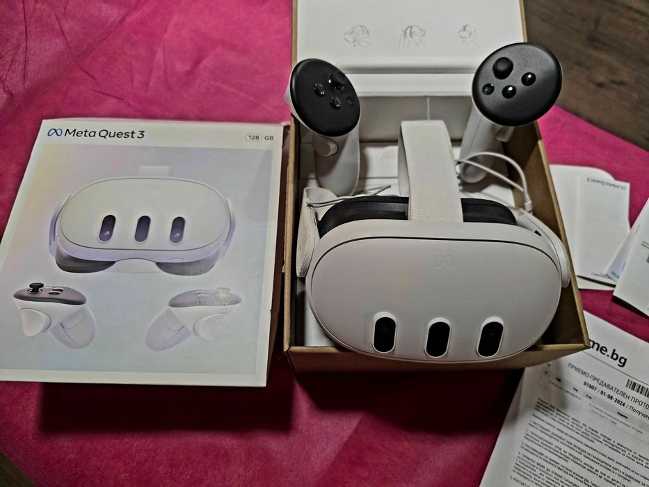 VR очила Meta Quest 3 гр. Варна Владислав Варненчик • OLX.bg