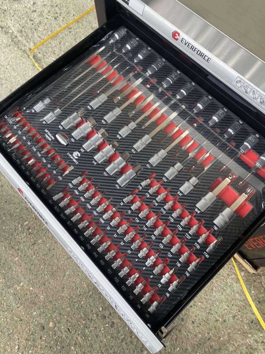 Количка с инструменти Everforce 7 чекмеджета с 259 части гр. Асеновград • OLX.bg