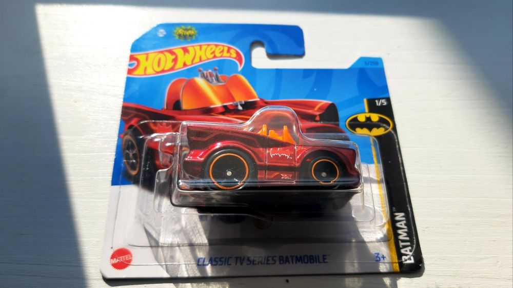 Hot Wheels Classic TV Series Batmobile Batman Super Treasure Hunt STH ...