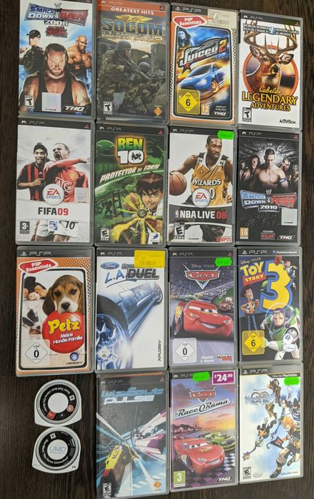 Jocuri PSP UMD consola PlayStation PS2 PS3 PS4 Xbox 360 Nintendo Wii ...