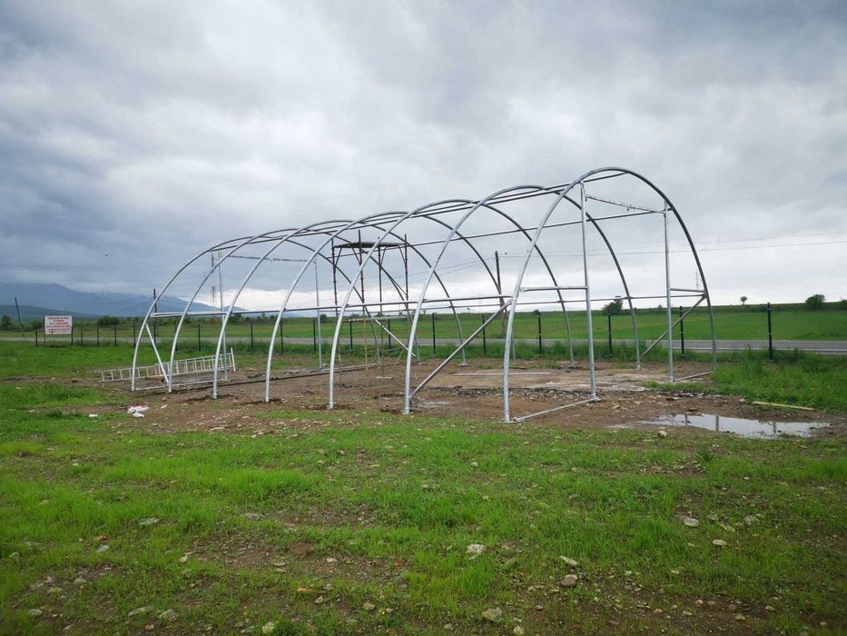 HALA HALE INDUSTRIALE pentru depozitare PVC 720g/m² ignifug ab Arad ...