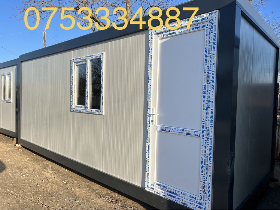 Container birou Container santier vestiar depozitare standard locuit Ilfov Voluntari • OLX.ro