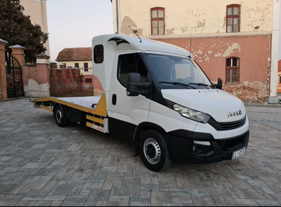 Iveco Daily Platforma auto 3.0 180 cp 2018 Euro 6 Oradea • OLX.ro