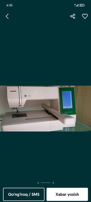Janome 450 E Kashta moshinka: 1 000 у.е. - Швейные машины и оверлоки ...
