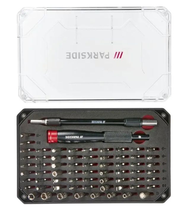 Trusa mecanica fina 66 piese Parkside PPWE 66 A1 Barasti • OLX.ro