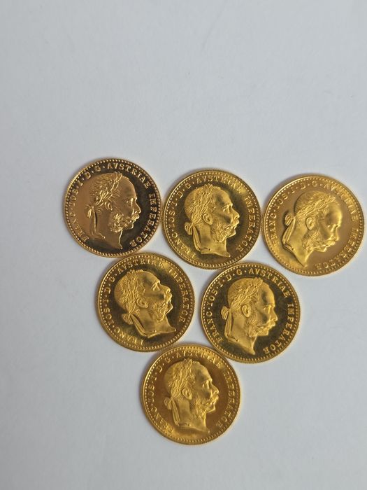 Moneda Aur 1 Ducat Franc Iosif Resita • OLX.ro