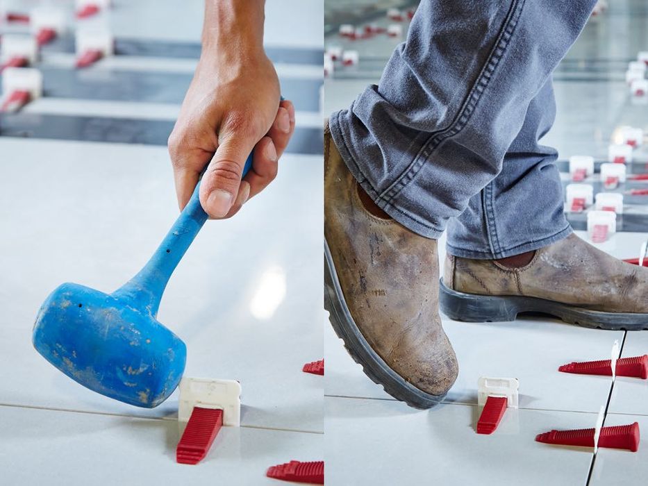 Clipsuri sistem nivelare gresie, 1mm, 250buc, Perfect Level Master ...