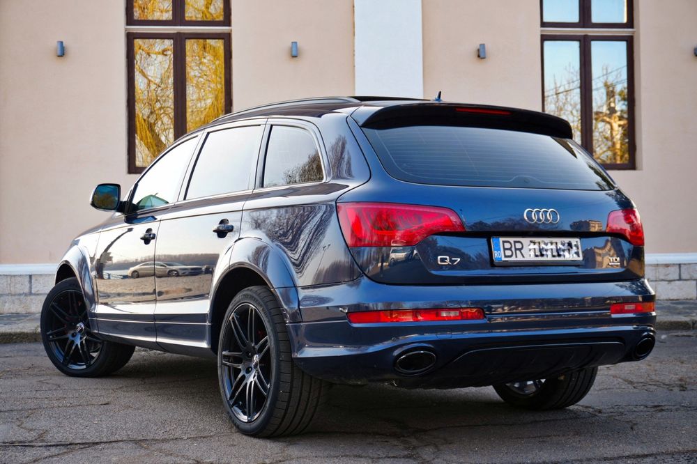 Audi Q7 3.0 TDI Sline 2015 W12 Pachet Exterior - SCHIMB Braila • OLX.ro