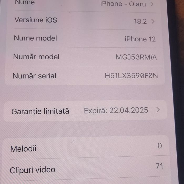 Vind sau schimb iPhone 12 cu garanție valabilă impecabil că nou Timisoara • OLX.ro