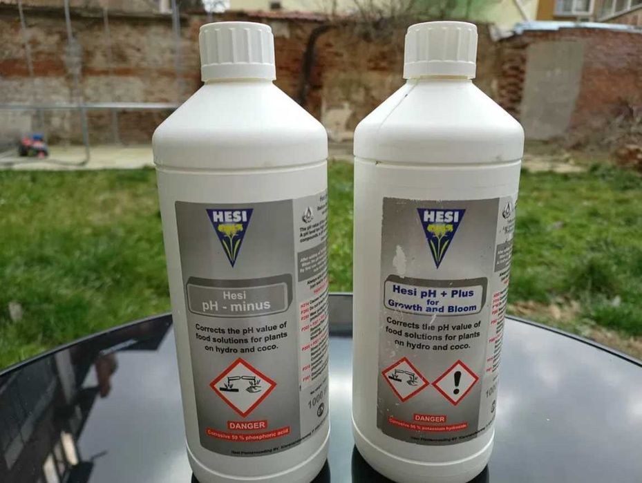 HESI PH MINUS/PLUS 1L - регулатор за сваляне/покачване на Ph гр. Русе Център • OLX.bg