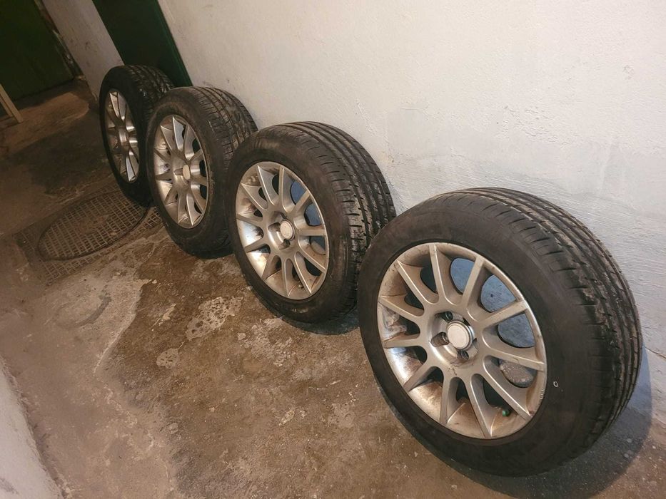 Jante cu anvelope de vara 215/55/16 Brasov • OLX.ro