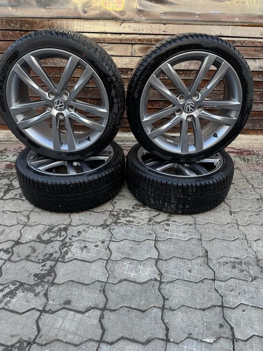 Jante oem 5x112 VW Golf 5/6/7/8 R18 Pantelimon • OLX.ro