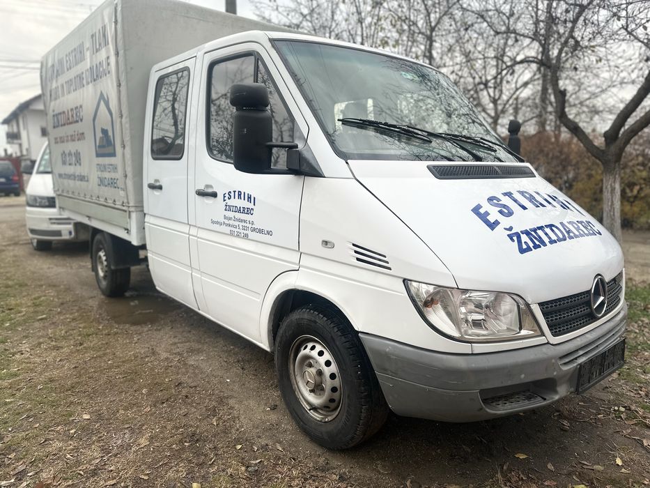 Mercedes sprinter 311 cdi cabina dubla 7 locuri facelift Arad • OLX.ro