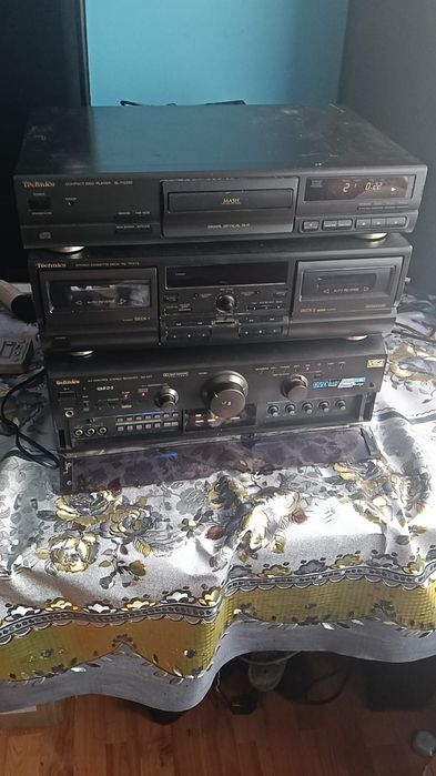 Vând statie technics DVD technics player technics Plesesti • OLX.ro