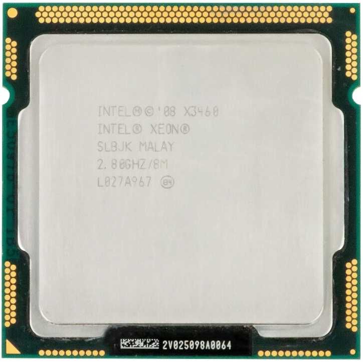 Процесор ЦПУ CPU Intel XEON X3460 (i7 860) четириядрен 1156 8MB Cache ...